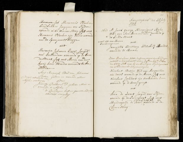 Trouwen Jan van der Kloot & Anna de Cler (uit de periode 1784-1790) te ...